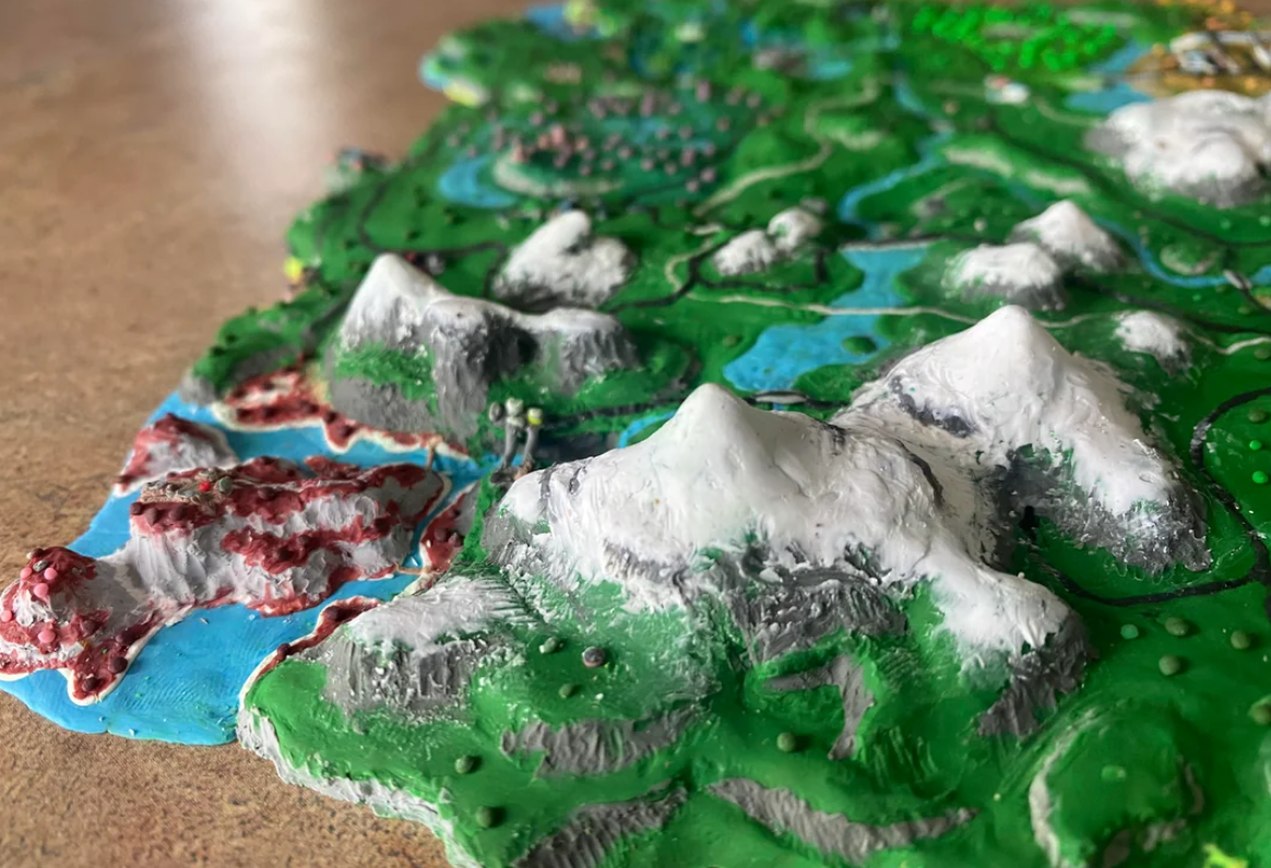 'Fortnite' Fan Builds Clay Replica of Oninoshima Map From Chapter 6 ...